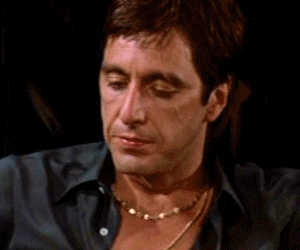 AKI GIFS: Scarface gifs animados