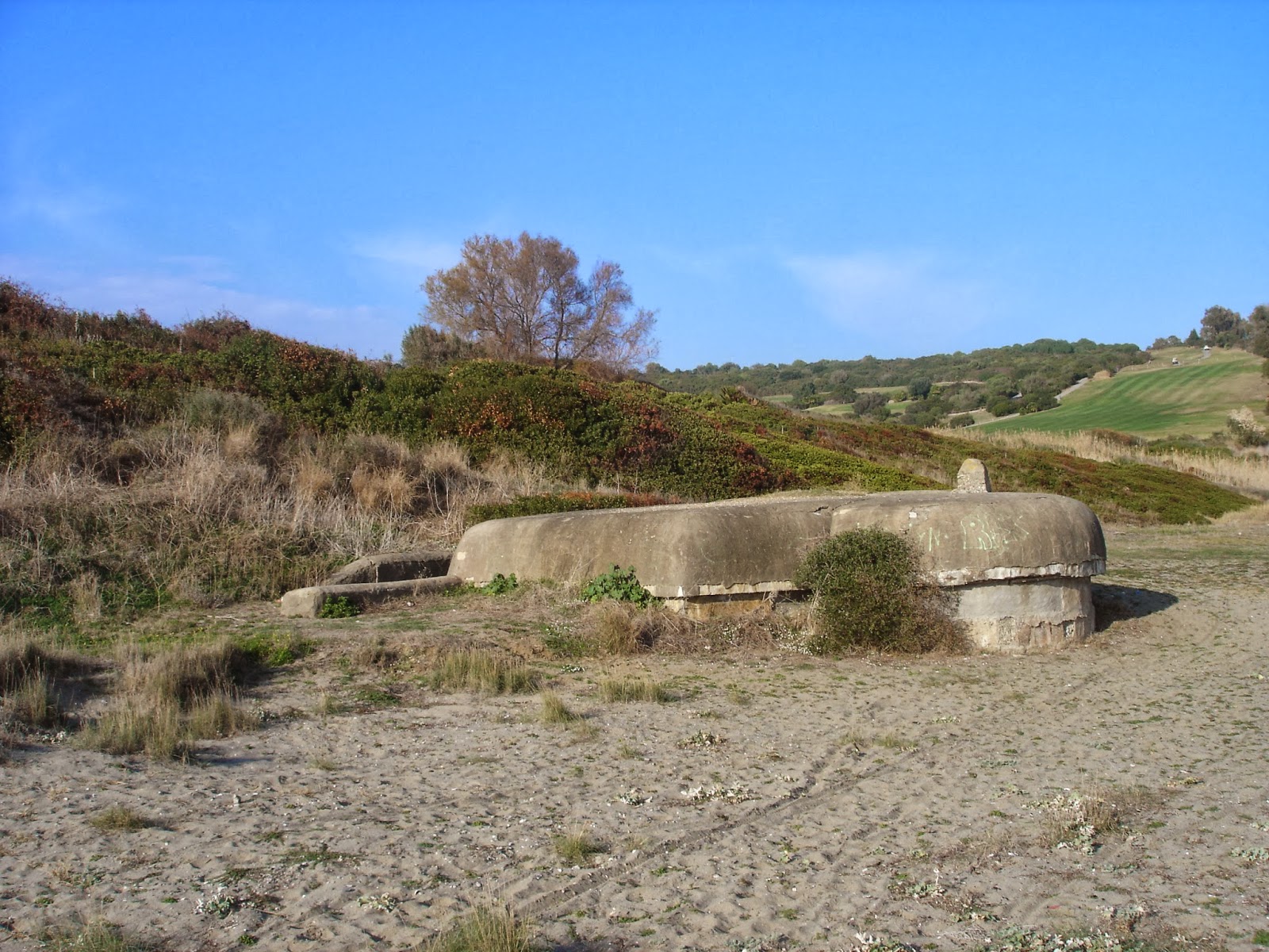 fortines del campo de gibraltar: fortines en playas de la linea y san roque
