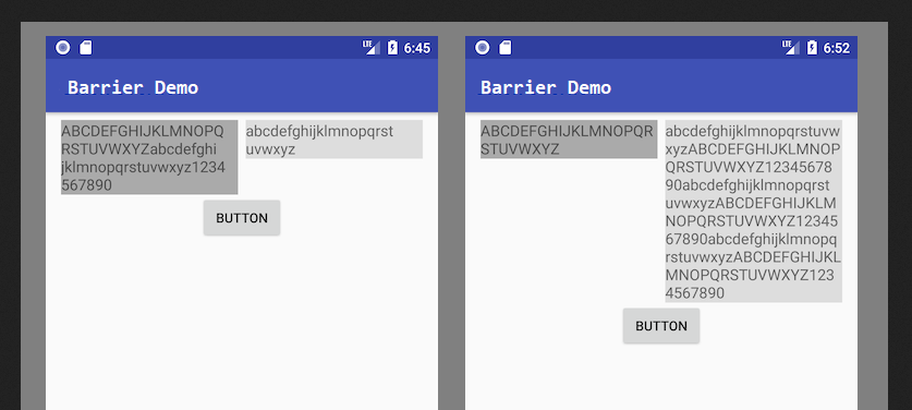 What Is Barrier In Constraintlayout Hits Android Tutorial Point