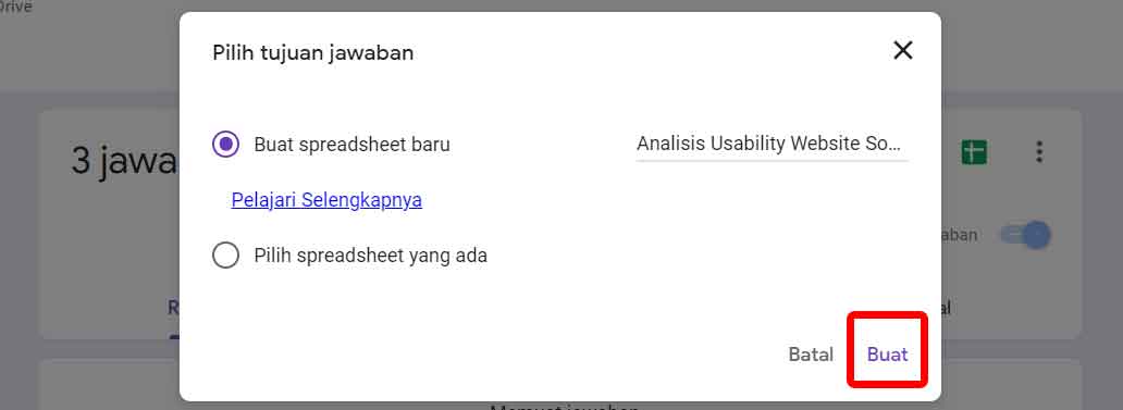 Cara Mudah Export Hasil Jawaban Google Form ke Excel - Soalskul Cara Mudah Export Hasil Jawaban Google Form ke Excel - Soalskul