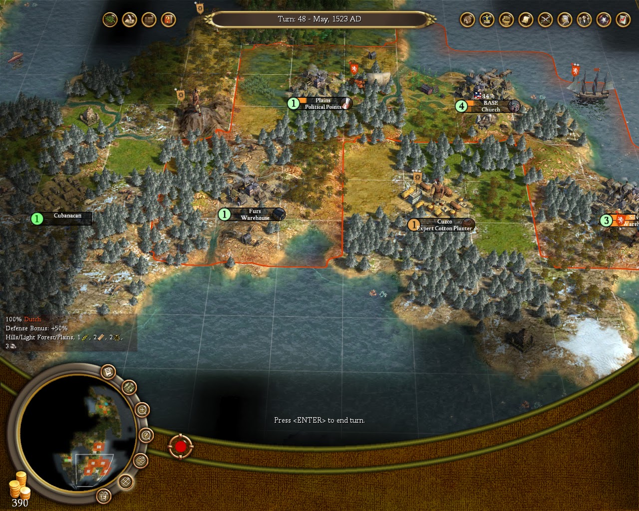 The Best Games Ever: Civilization 4 Colonization - Native Tribes Screenshot