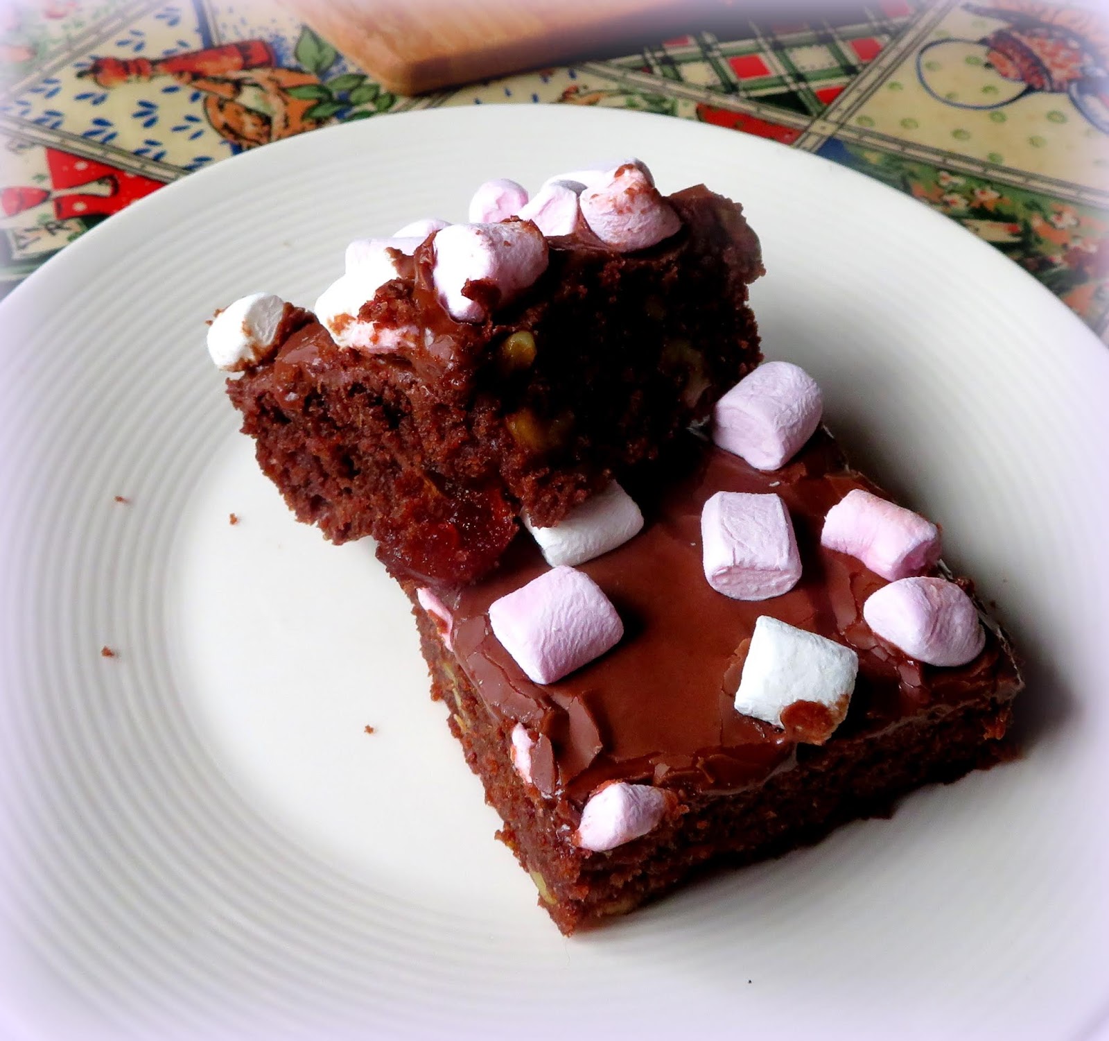 Rocky Road Brownies | The English Kitchen
