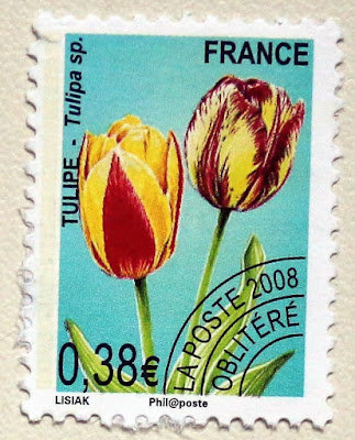Mail Adventures: Sunday Stamps | Yellow Flowers