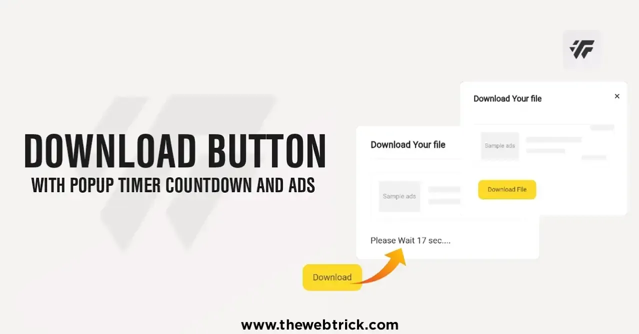 Add Popup Click Download Button With Timer Countdown And Ads On Blogger add-popup-click-download-button-with-timer-countdown-and-ads-on-blogger