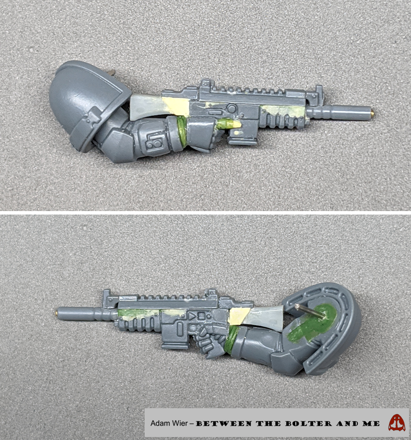 Between the Bolter and Me: Conversion Corner: True-scale Space Marine two