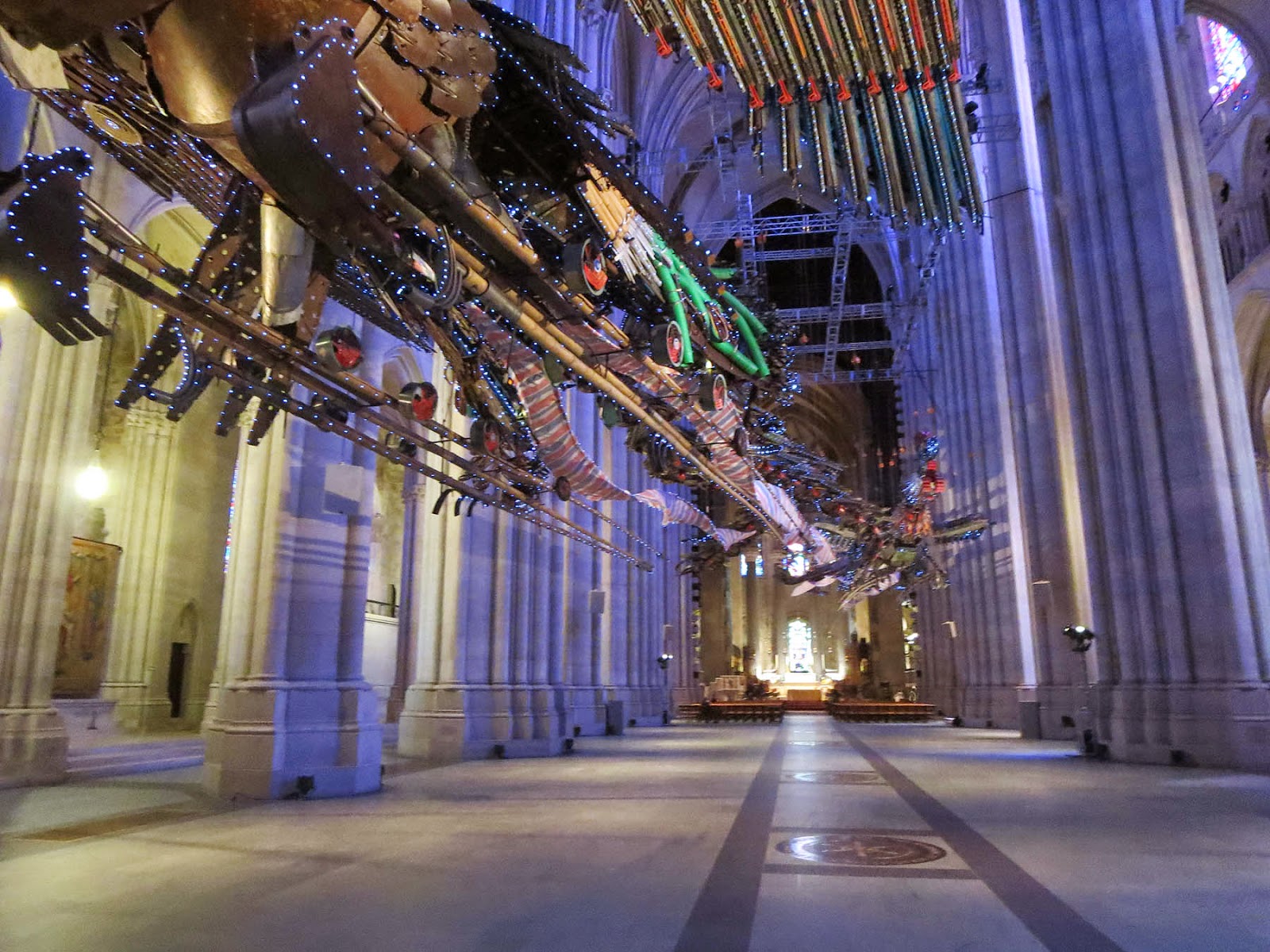 Big Apple Secrets: The Phoenix: Xu Bing at the Cathedral
