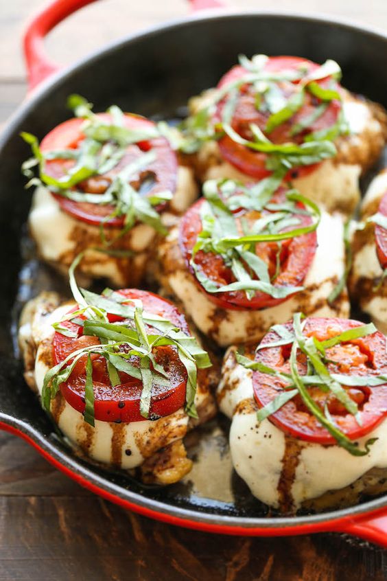 Baked Caprese Chicken - Health Woman