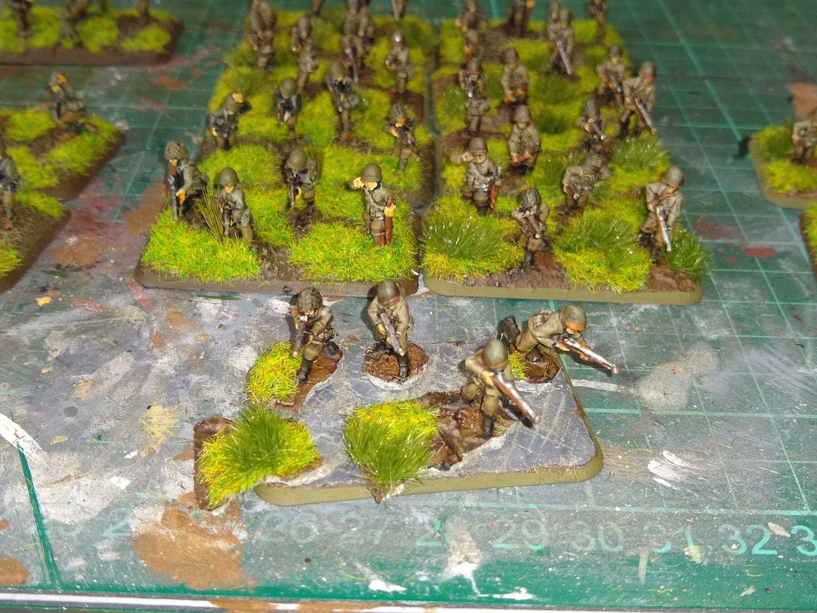 BigLee's 'Miniature Adventures': Rebasing WW2 US Infantry for CoC