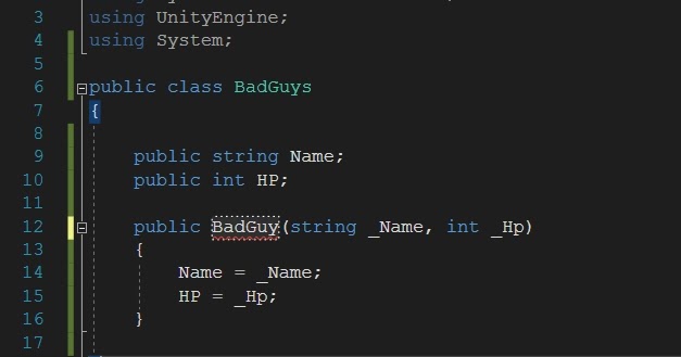 Unity 使用 Constructor 卻跑出 方法需要回傳類型