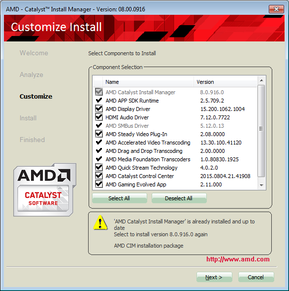 Howto Install Amd Catalyst Drivers For A Windows Based