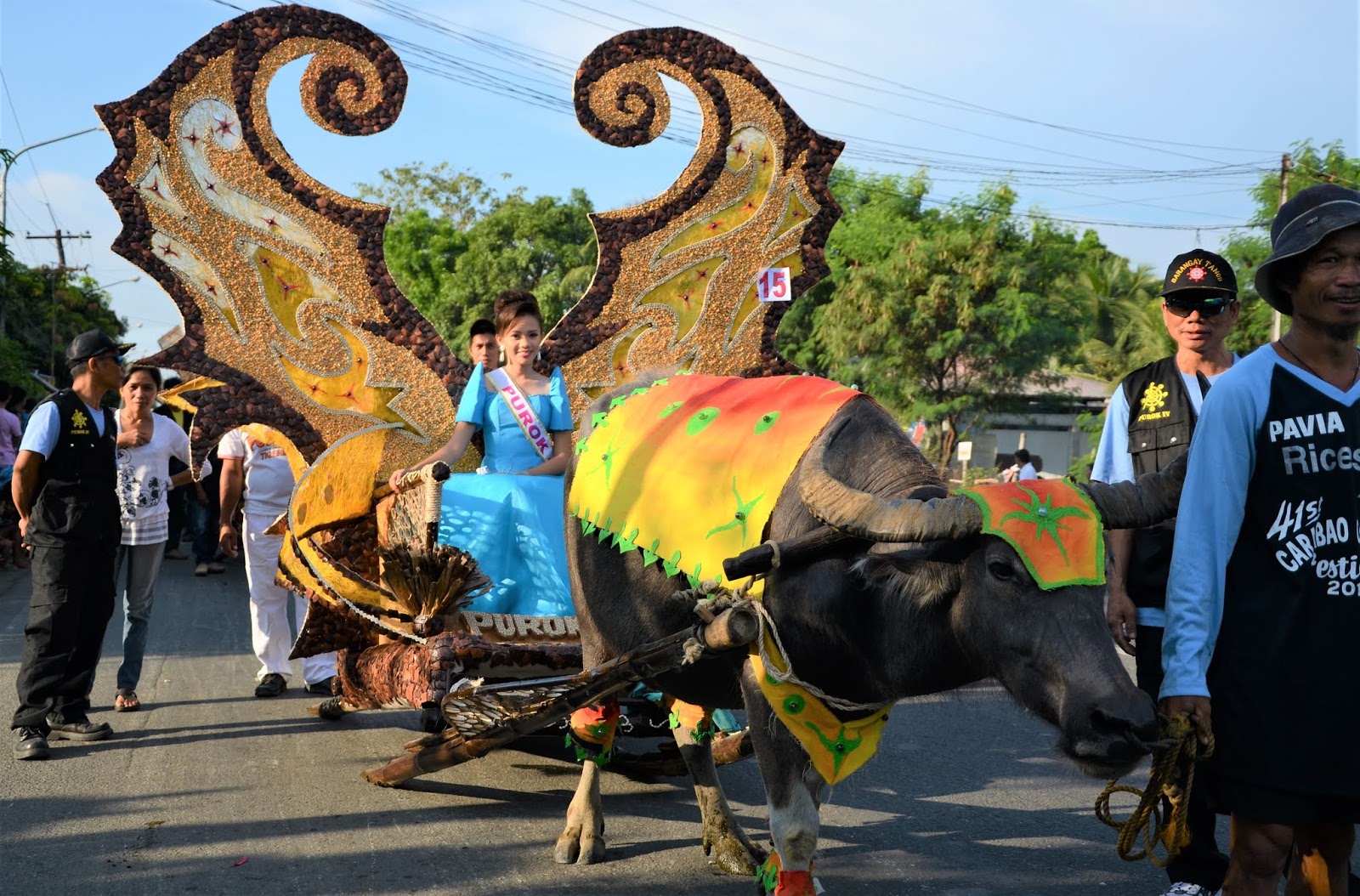 mybeautifulILOILO: Celebrating Pavia’s Simple and Colorful Carabao ...