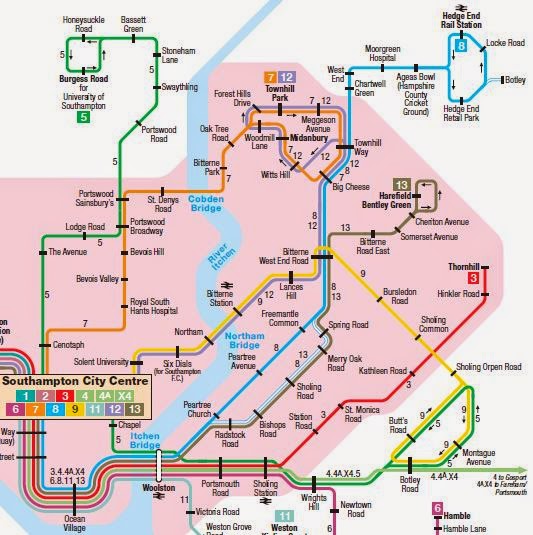 Southampton Bus Update: First new timetables out