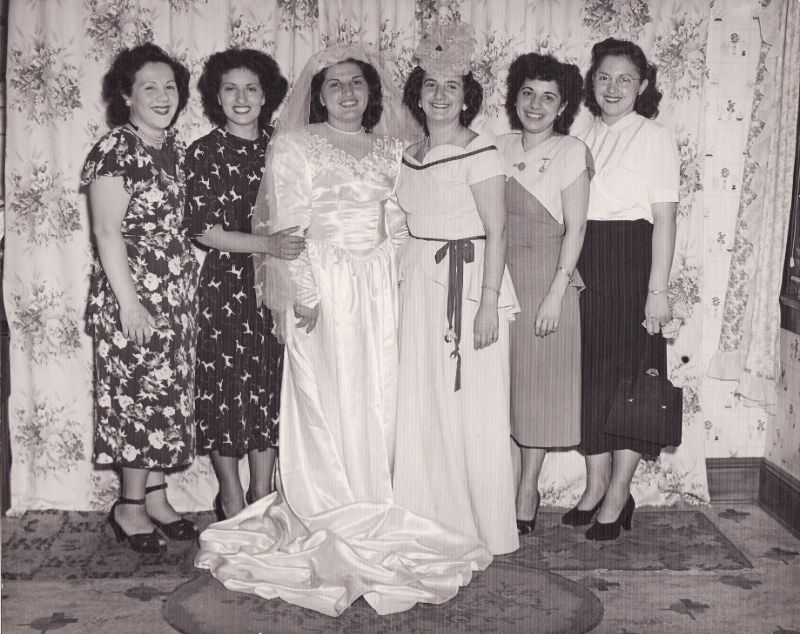 Vintage Photos of a Late ’40s Wedding in Hoboken, New Jersey ~ Vintage ...