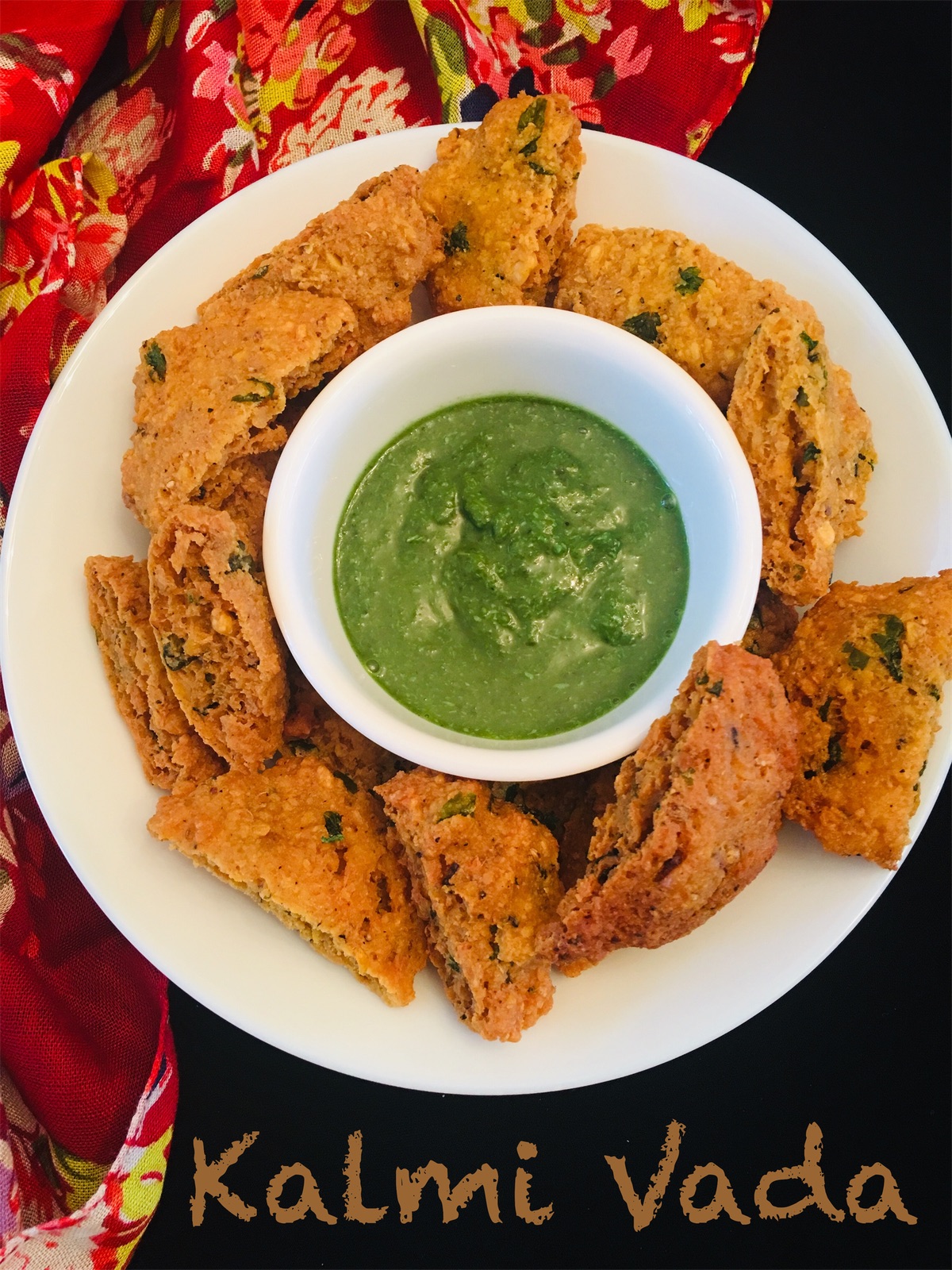 Rajasthan - Kalmi Vada - From Sushma's Kitchen