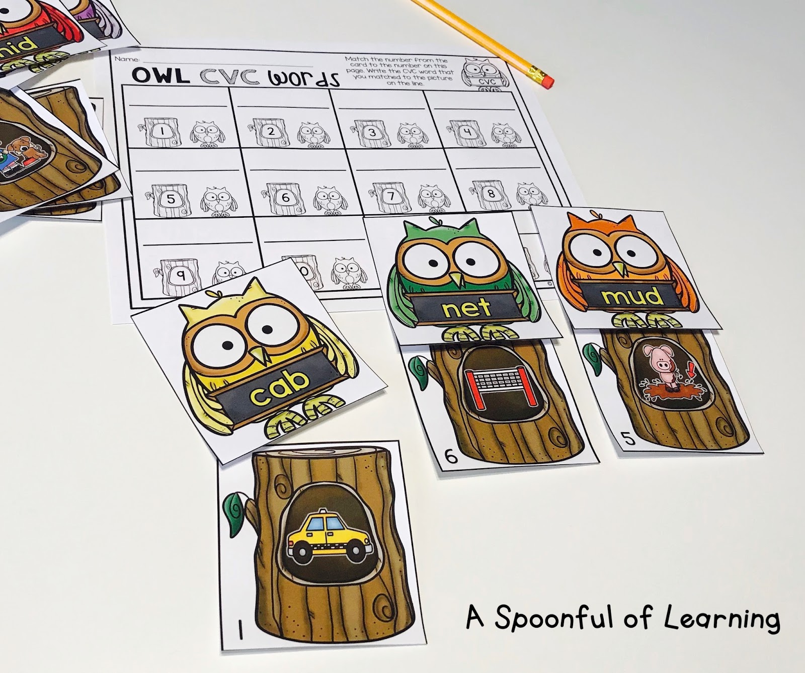 October Centers - First Grade - A Spoonful of Learning