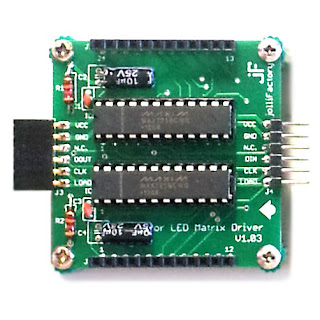 jolliFactory: Mount Bi-color LED Matrix Driver Module onto Arduino ...