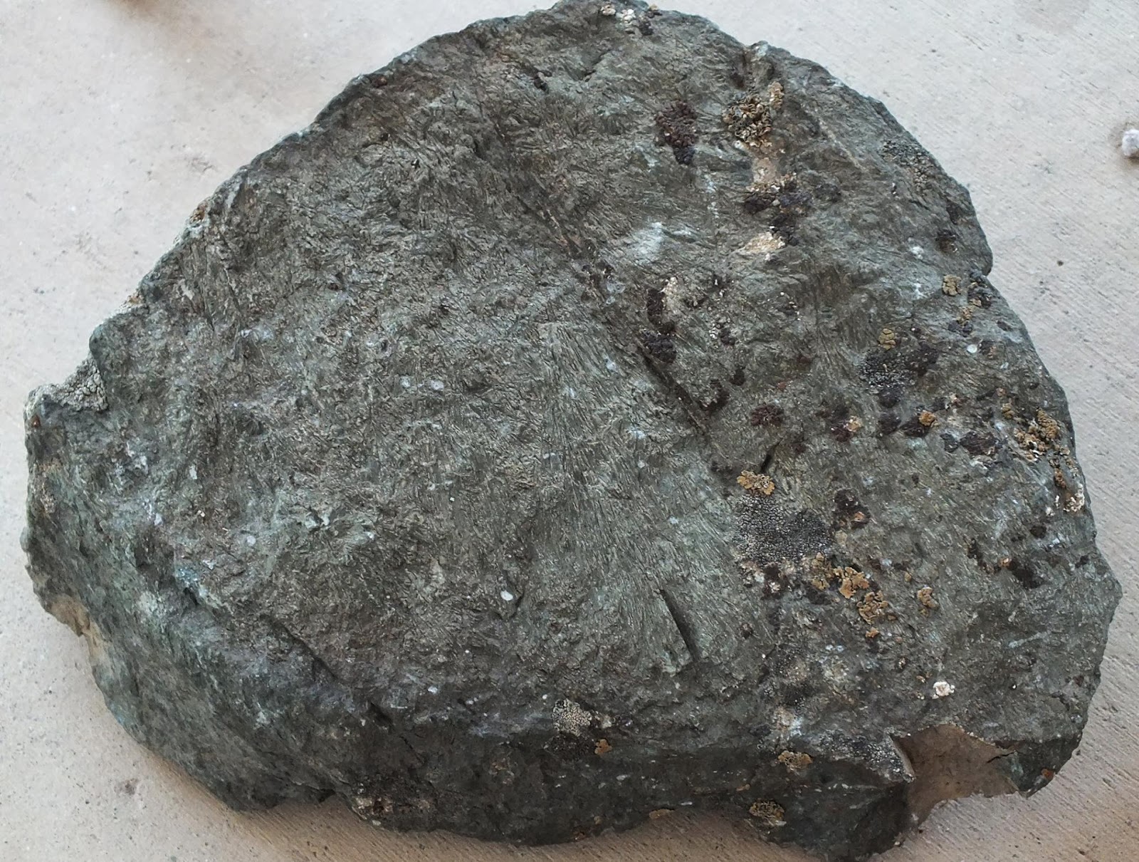 Gold in the Seminoe Mountains, Wyoming