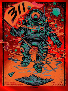 INSIDE THE ROCK POSTER FRAME BLOG: Munk One 311 Glen Falls Posters Release