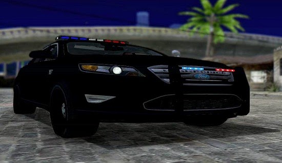 Ford Taurus Black Police SF | GTAind - Mod GTA Indonesia