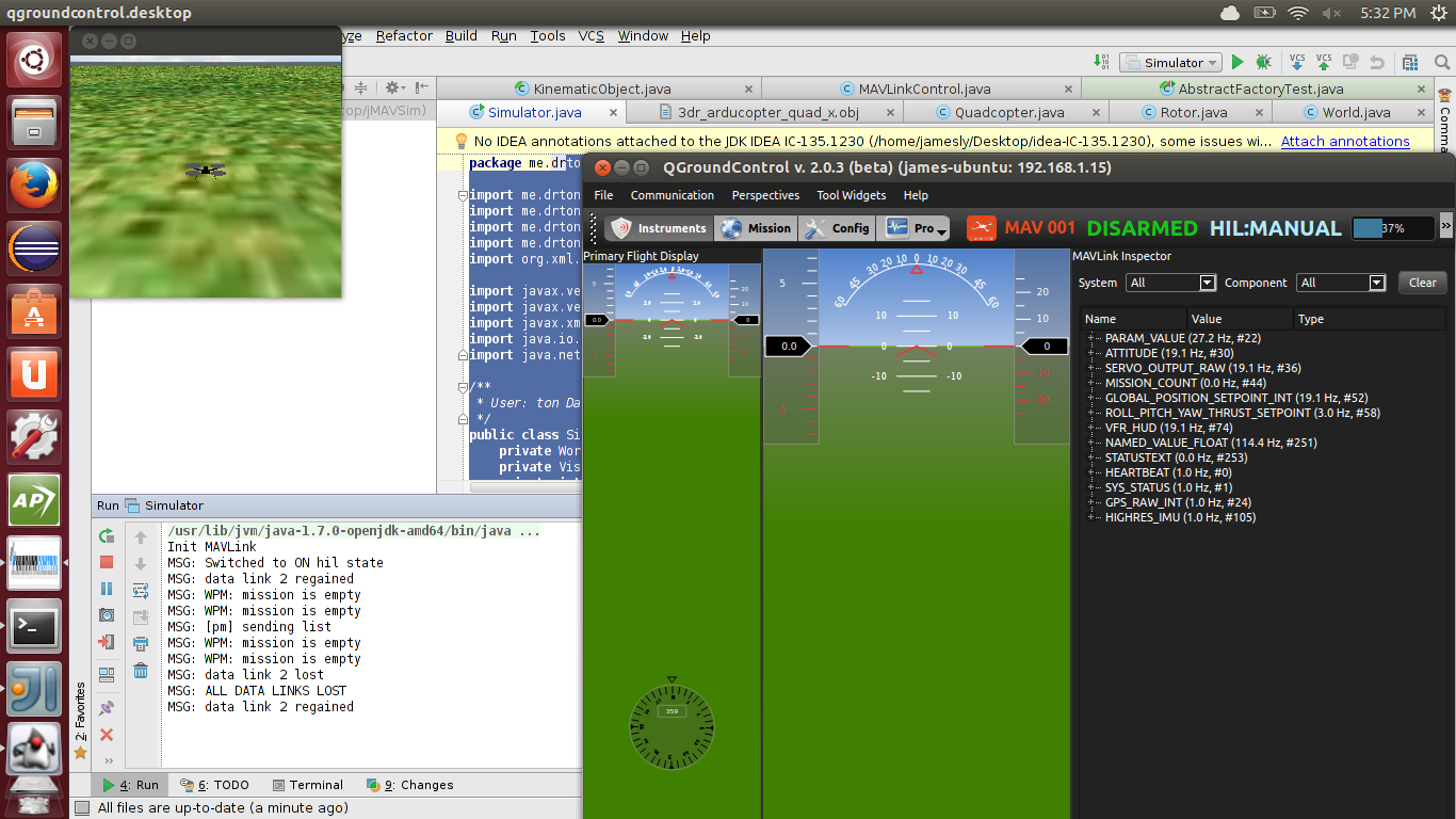 PX4 autopilot quadrotor research: Flight mode and Hil simulation ...