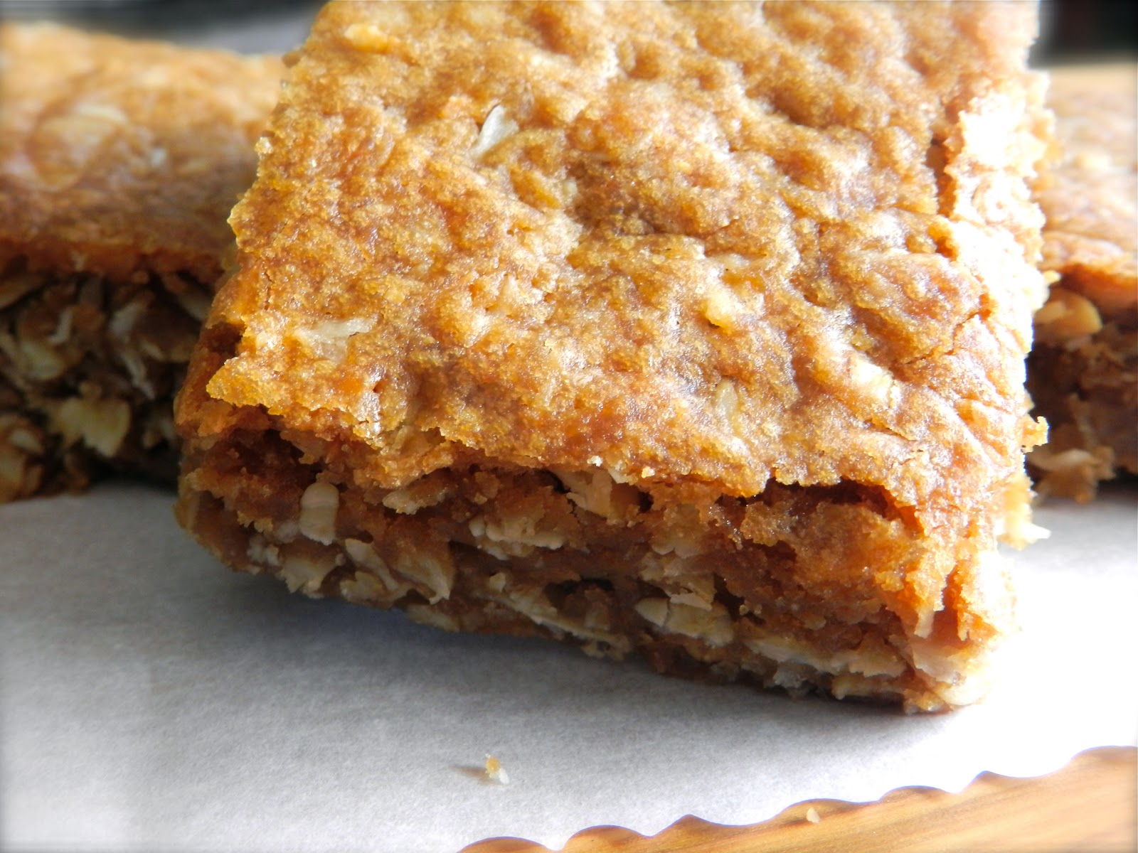 All That's Left Are The Crumbs: ANZAC Slice