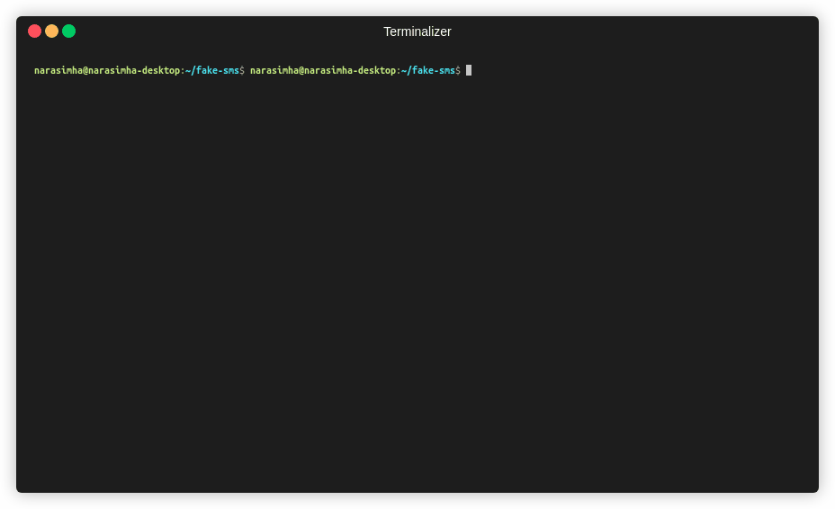 Fake-Sms - A Simple Command Line Tool Using Which You Can Skip Phone ...