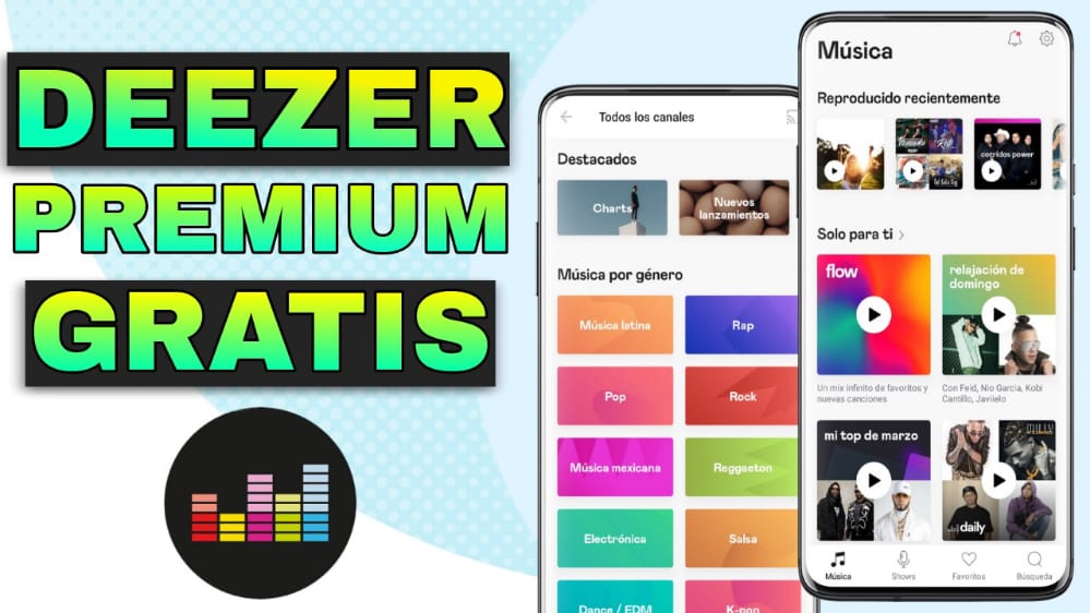DEEZER Premium 🔥 Ultima versión , Abril 2021 🎧😎