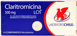 CLARITROMICINA COMPRIMIDOS | Medicamentos