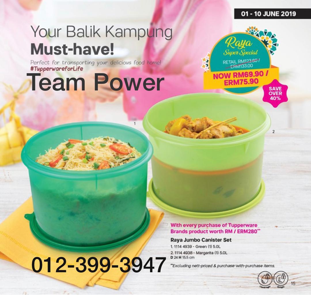 TUPPERWARE TEAM POWER: Latest Catalogue Tupperware Malaysia June 2019