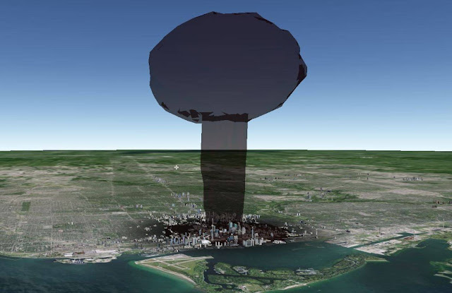 Симулятор NUKEMAP3D: ядерная бомба в вашей власти