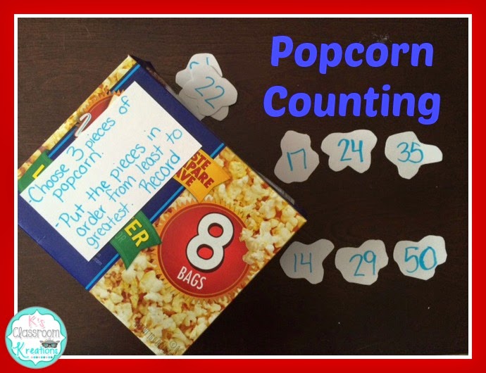 Counting Practice in First Grade | K's Classroom Kreations