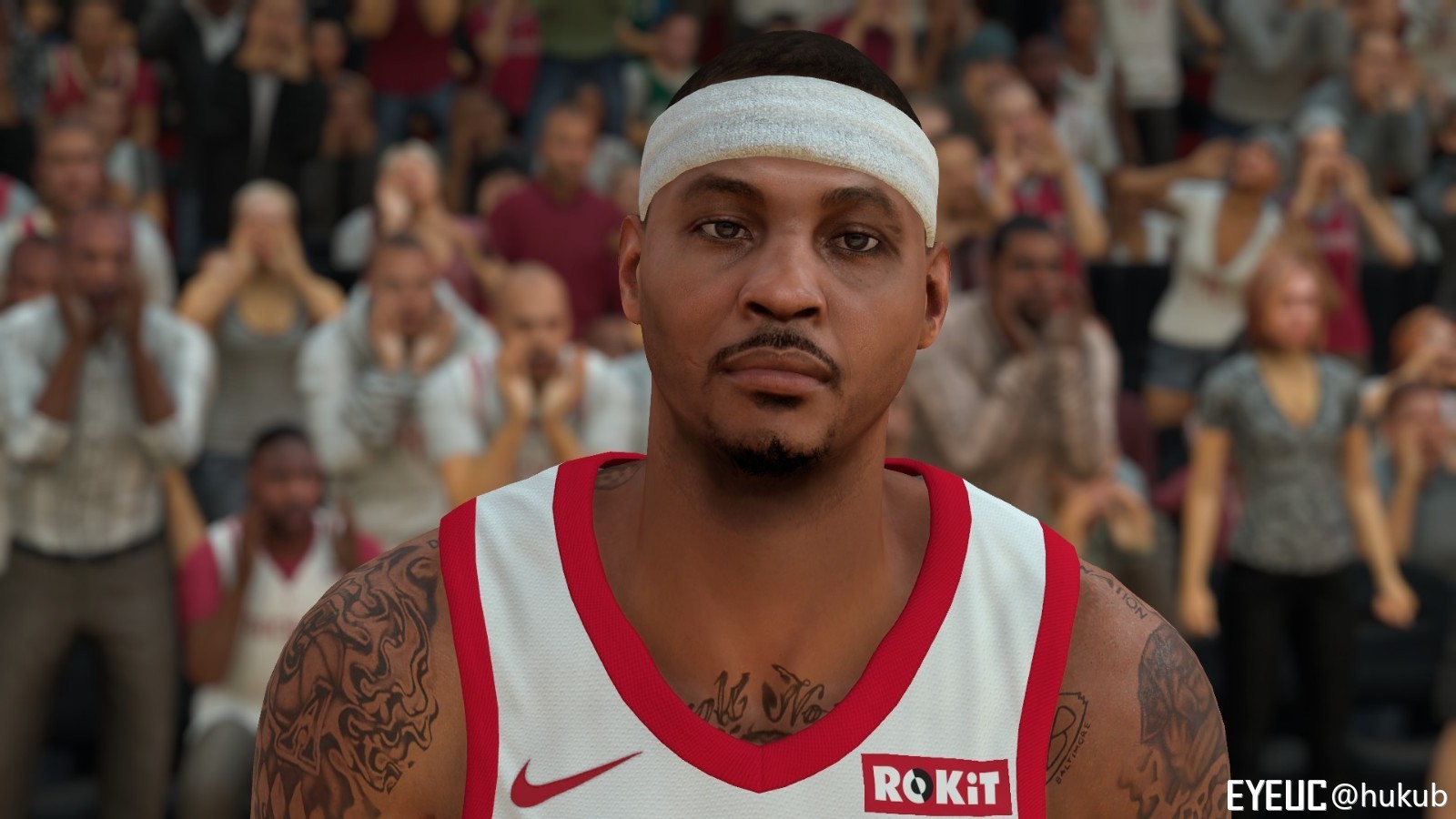 NBA 2K19 Carmelo Anthony Cyberface - Shuajota - NBA 2K24 | 2K23 Mods ...