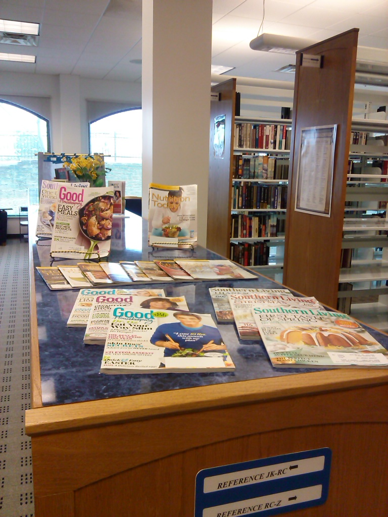 DIY Library Displays: National Nutrition Month (March 2014)