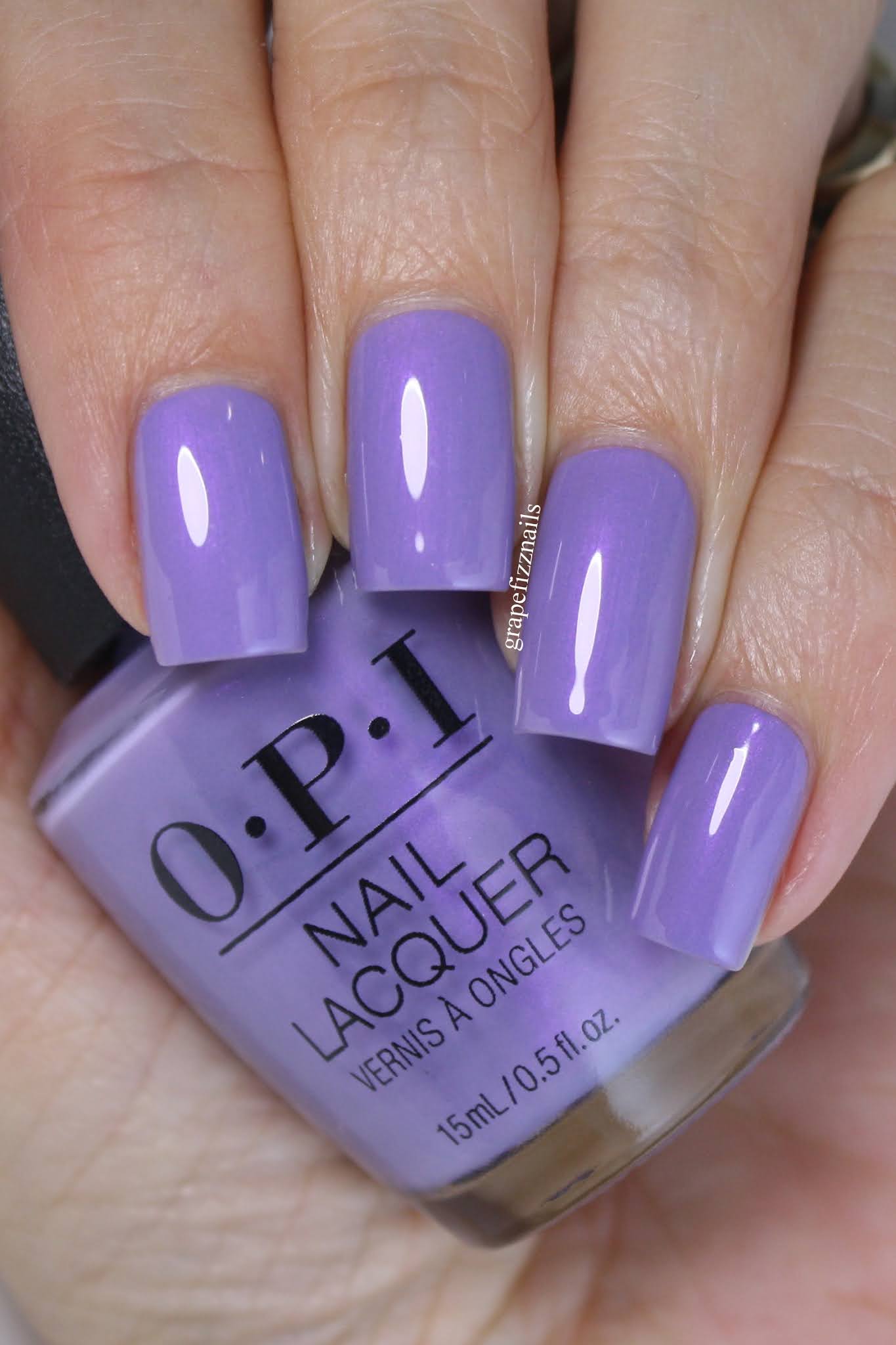 Grape Fizz Nails: OPI Muse of Milan Collection, Fall 2020