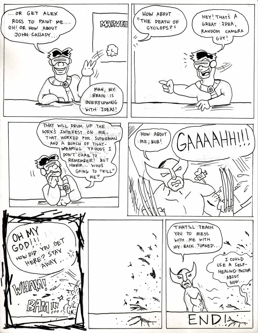 King Talk: Poor Cyclops...