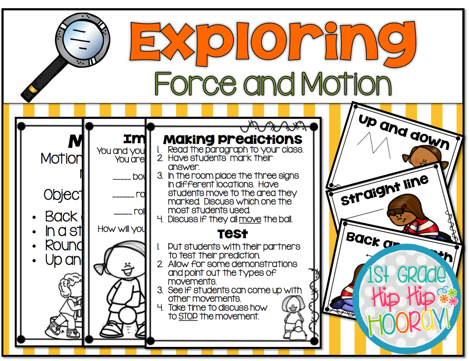 1st Grade Hip Hip Hooray!: Kindergarten NGSS