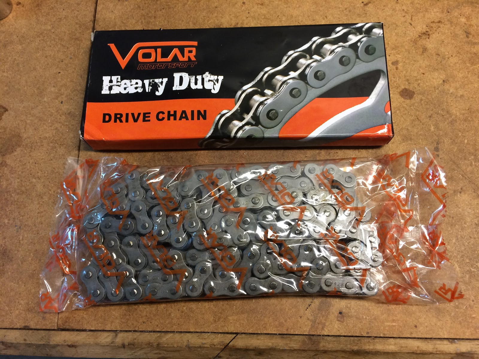 Product Review - Volar Heavy Duty Drive Chain for the CT90