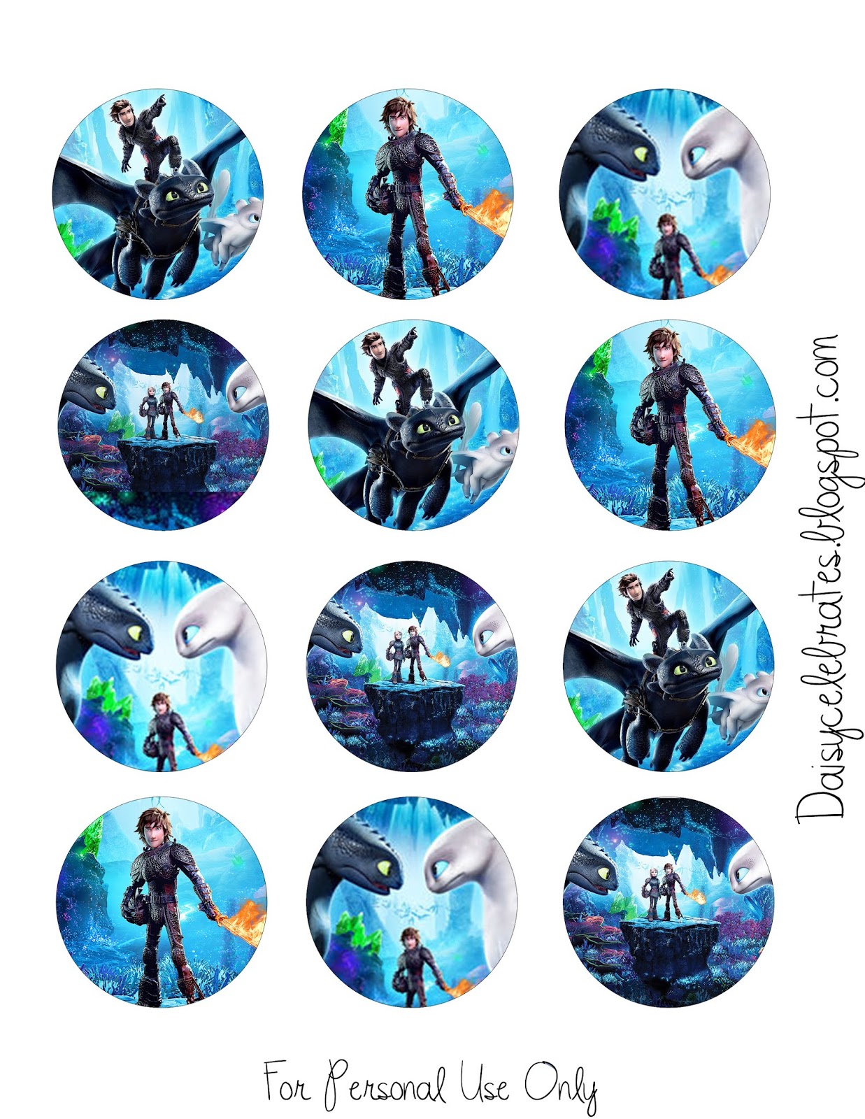 How to Train your Dragon Party Free Printable Mini Kit. - Oh My Fiesta ...