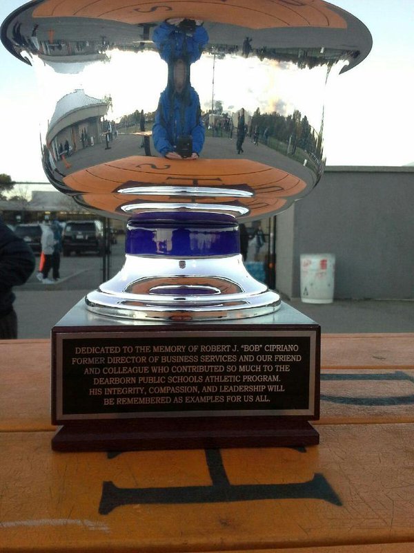 Michigan High School Football Trophy Case - The D Zone Football