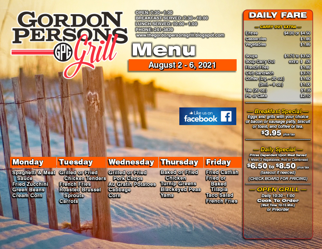 Gordon Persons Grill