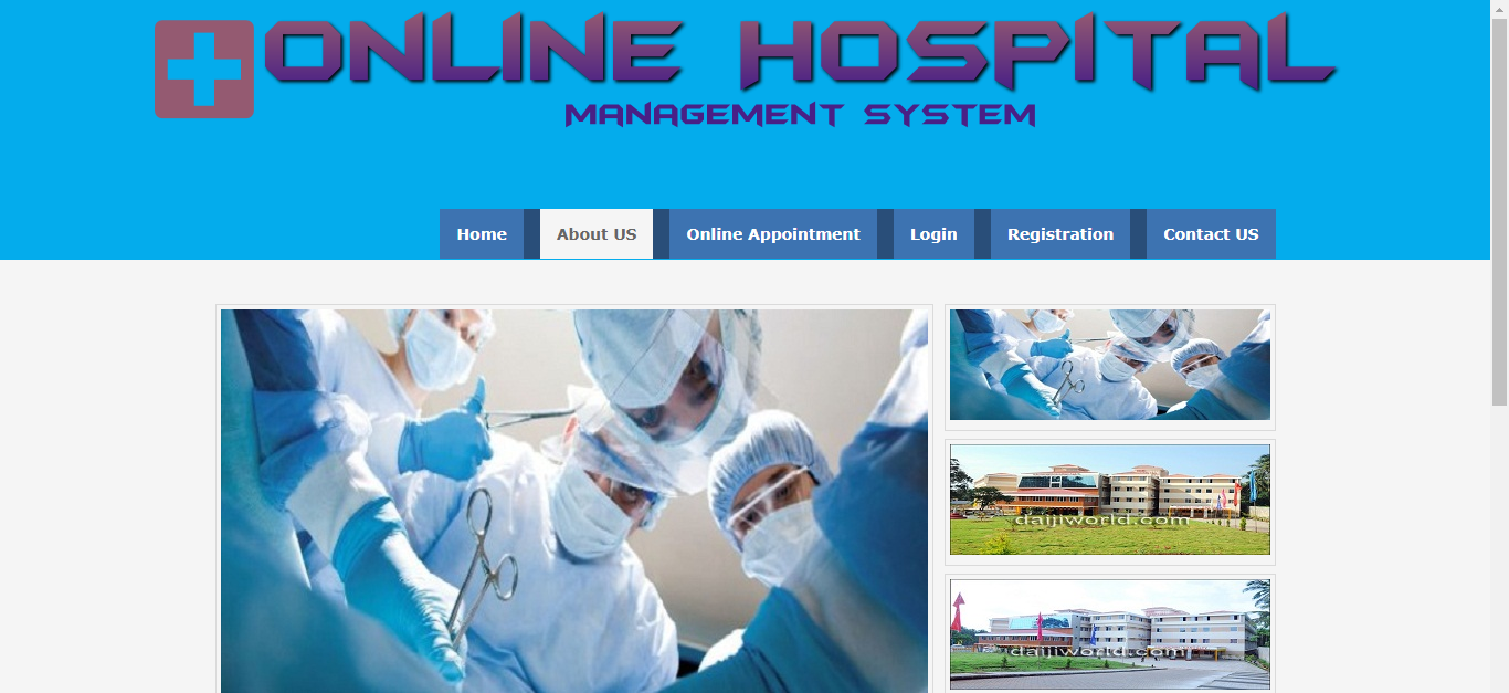 Online Hospital Management System using PHP MySQL with Source Code ...