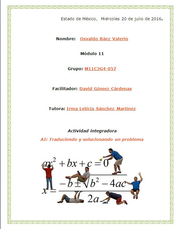 AI: Traduciendo y Solucionando un Problema