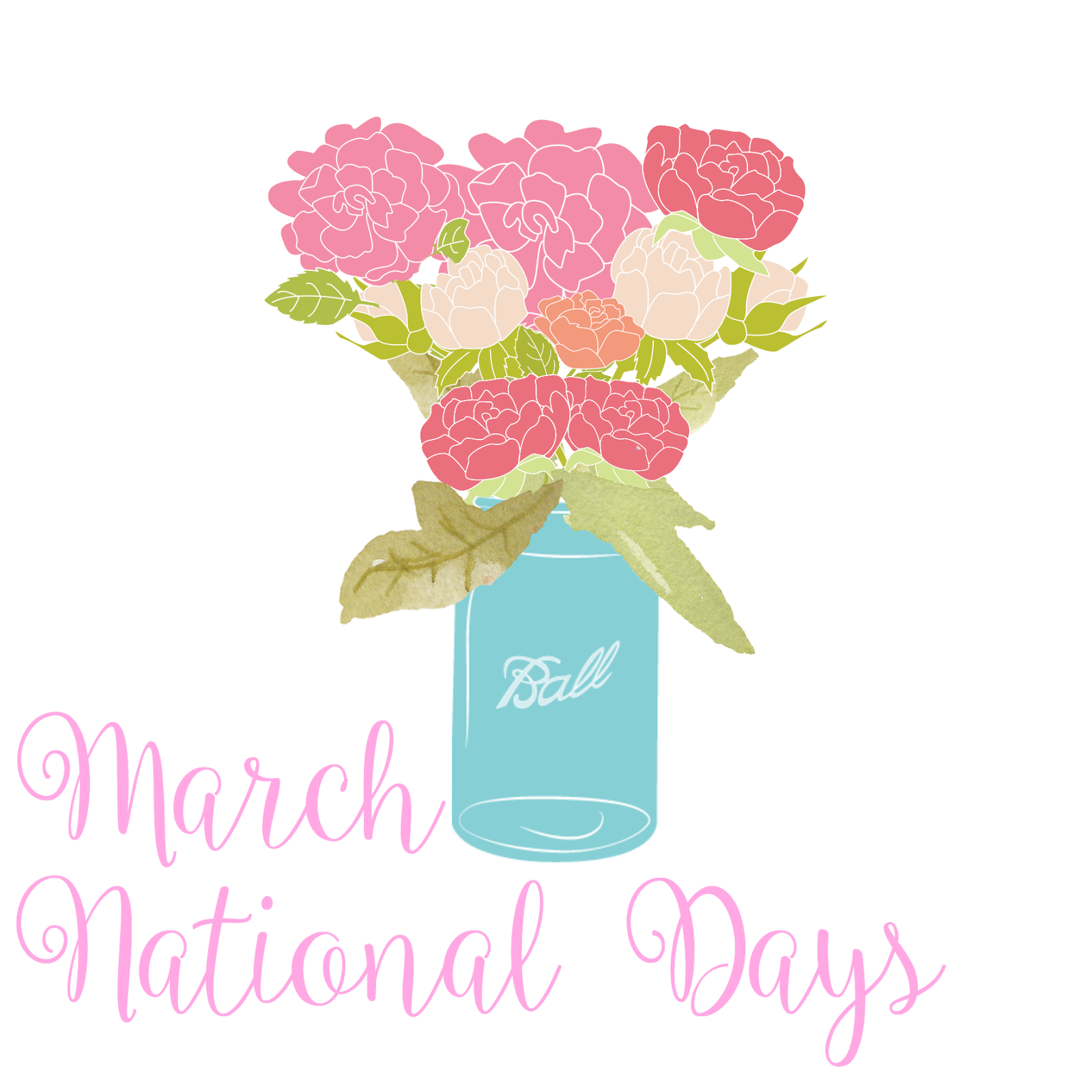 March National Holidays - Peaches and Willow