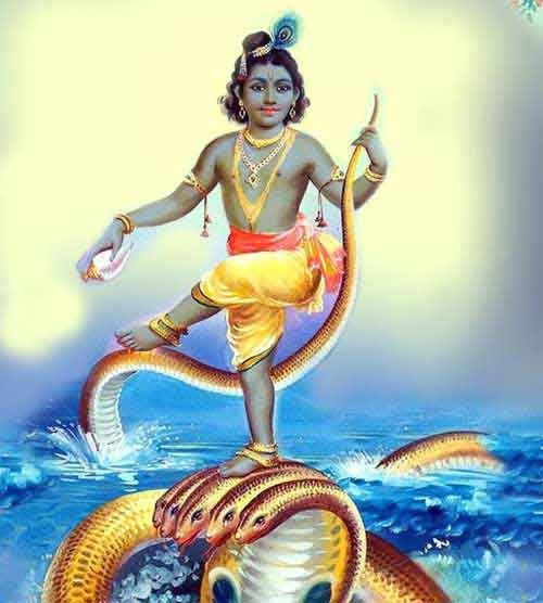 Symbolism In Krishna Dancing On Snake Kaliya | Hindu Blog