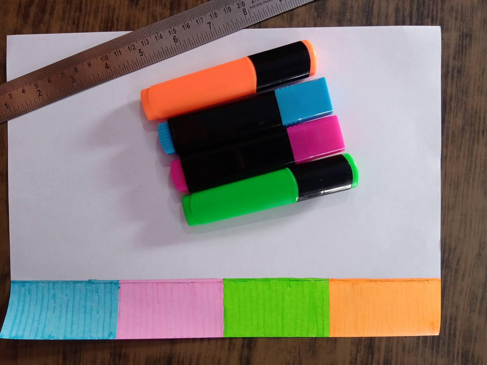 Dear Study: How to decorate border with highlighters | White Chart or ...