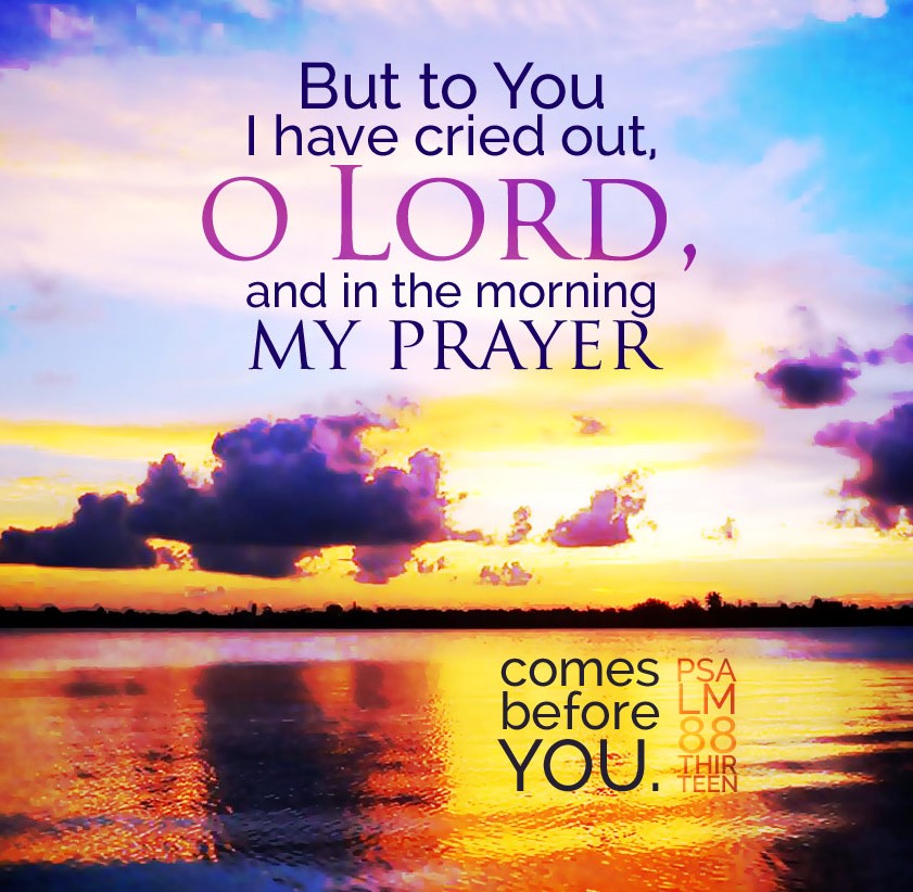 Blessed By The Lord: April 3, 2020 - A CRY FOR MERCY