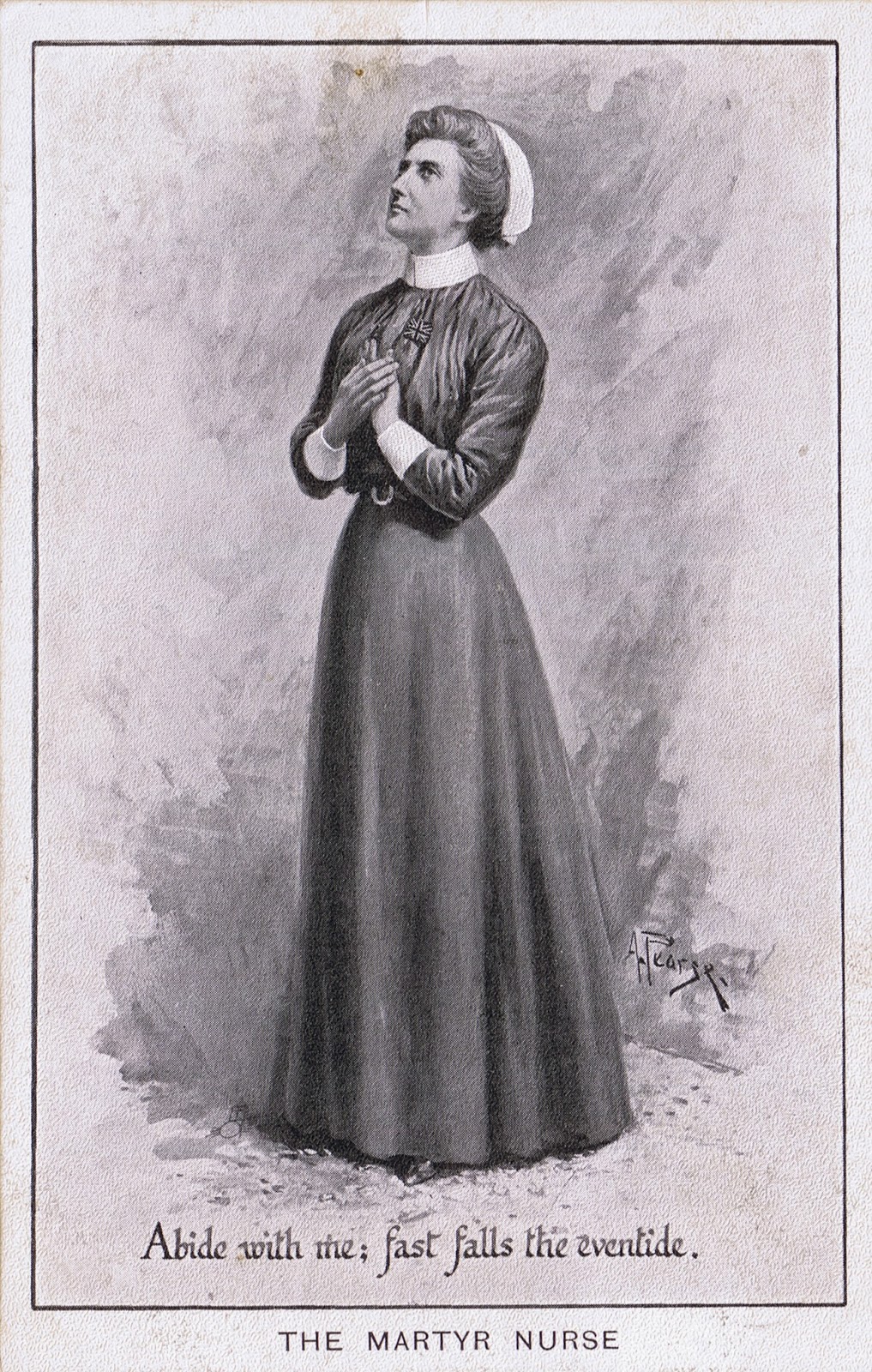 100 New Zealand First World War Postcards: The Martyr Nurse - Edith ...