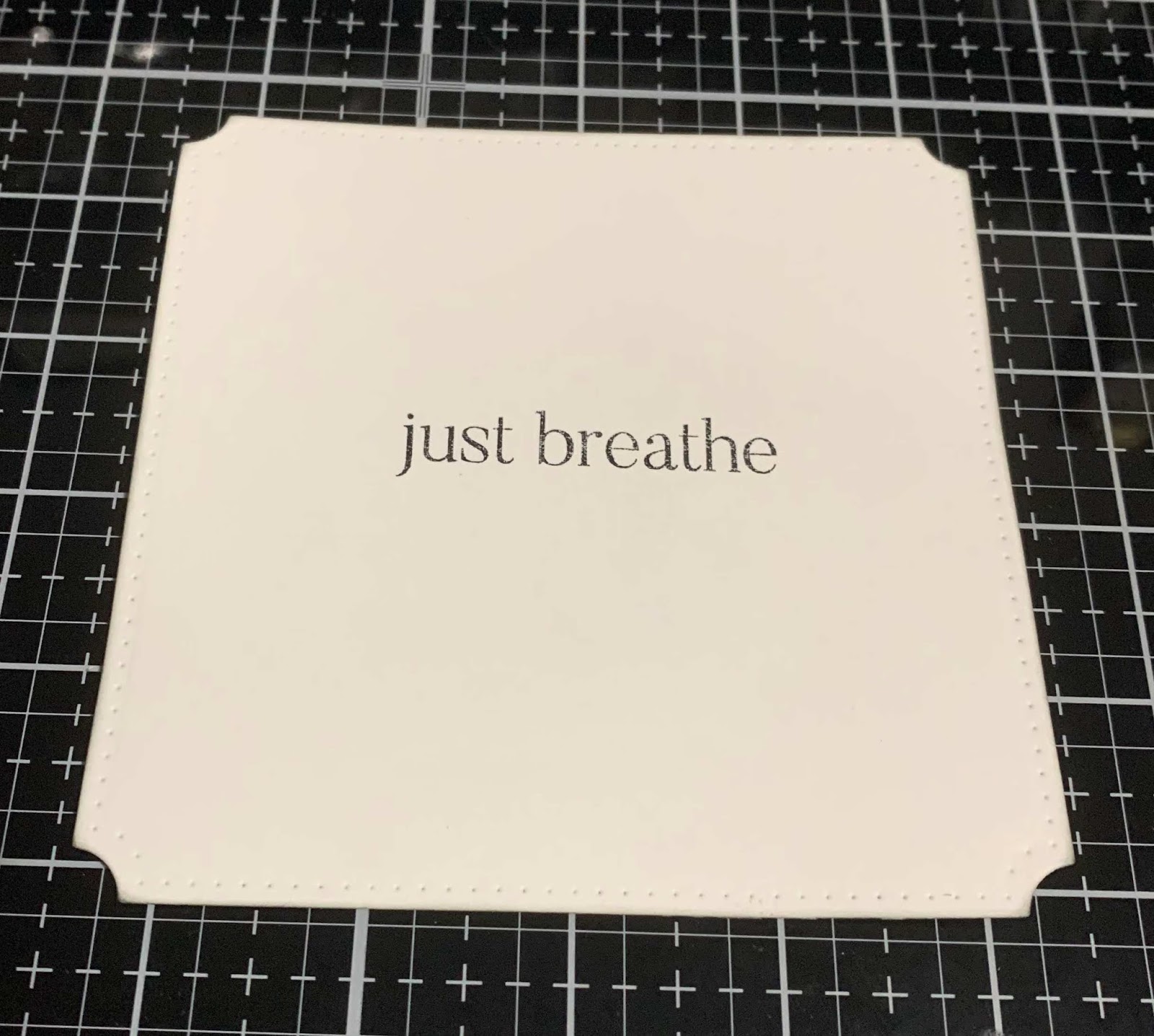 A Creative Journey: Zen Card