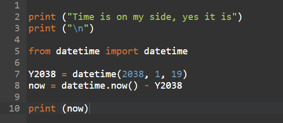 Ken Felix Security Blog: Y2038 unix time