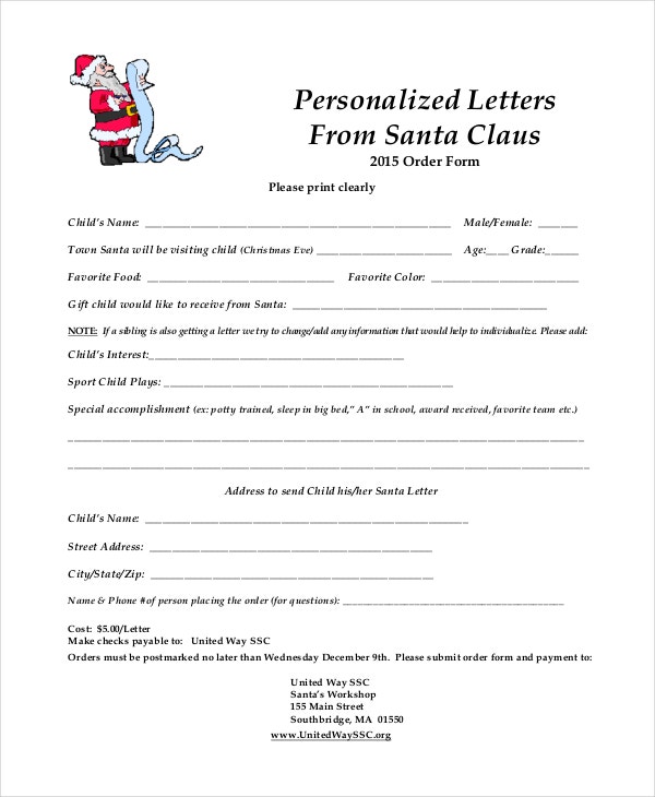 Free Letter To Santa Template Word Resume Letter free-letter-to-santa-template-word-resume-letter